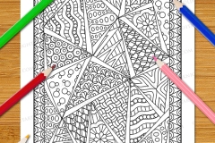Adventure in Abstract Colouring Book | L.J. Knight Art