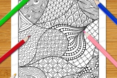 Adventure in Abstract Colouring Book | L.J. Knight Art