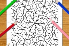 Easy Geometric Patterns Colouring Book (Volume 3) | L.J. Knight