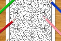 Easy Geometric Patterns Colouring Book (Volume 3) | L.J. Knight
